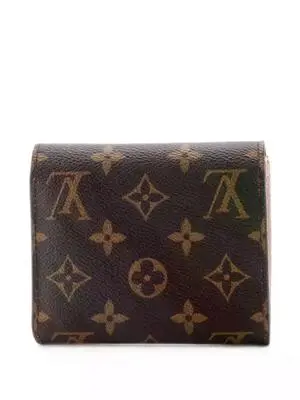 LOUIS VUITTON Ariane Wallet Monogram Canvas Small Wallets - Brown