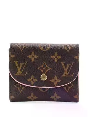 LOUIS VUITTON Ariane Wallet Monogram Canvas Small Wallets