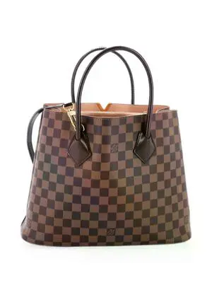 LOUIS VUITTON Kensington Handbag Damier Tote Bag - Brown