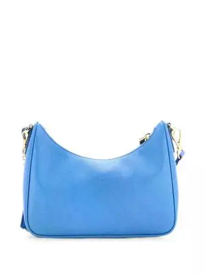 Prada Re-edition 2005 Saffiano Leather Small Shoulder Bag - Blue