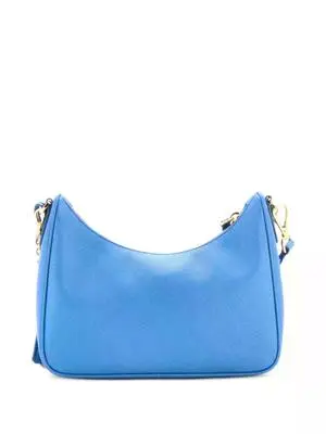Prada Re-edition 2005 Saffiano Leather Small Shoulder Bag - Blue