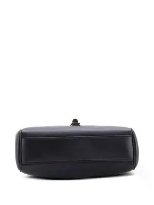 Celine Soft 16 Shoulder Bag In Smooth Calfskin - Black