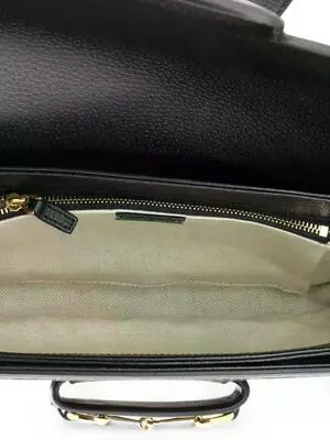 Gucci Horsebit 1955 Gg Denim Small Shoulder Bag