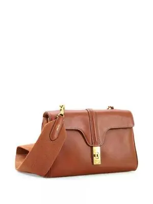 Celine Soft 16 Bag Smooth Calfskin Shoulder Bag - Brown