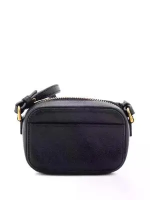 Dior Saddle Shoulder Strap Pouch Goatskin Mini