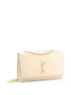 Saint Laurent Classic Monogram Grainy Leather Medium Crossbody Bag