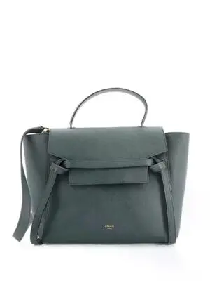Celine Belt Bag Textured Leather Micro Satchel