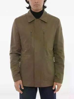 Corneliani Id Drawstring-waist Jacket - Brown