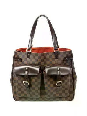 LOUIS VUITTON 2004 Uzes Buckle-detail Tote Bag - Brown