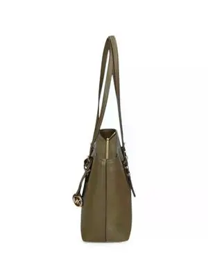 Michael Kors Logo-plaque Buckled Tote Bag