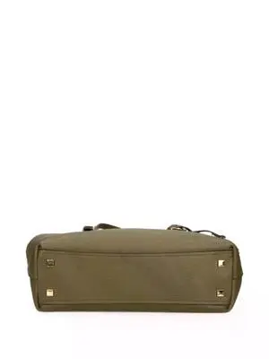 Michael Kors Logo-plaque Buckled Tote Bag