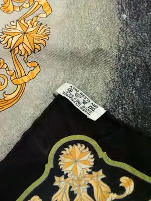 Hermès 1999-2007 Cosmos Square Silk Handkerchief