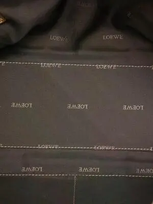 Loewe 2007 Metallic Leather Amazona 28 Handbag