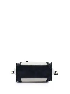 Celine Nano Luggage Satchel - White