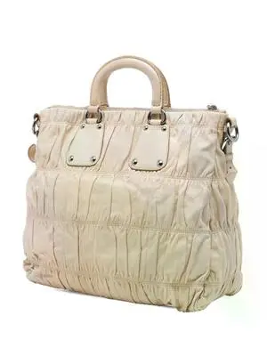Prada 2000-2026 Nappa Gaufre Satchel