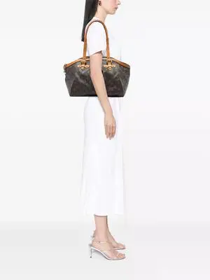 LOUIS VUITTON 2010 Monogram Tivoli Gm Shoulder Bag - Brown