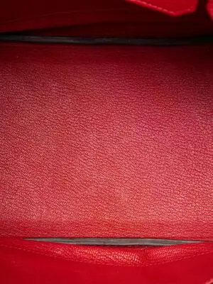 Hermès Togo Leather Birkin 30 Handbag - Red