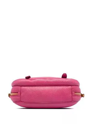 Prada Vitello Daino Push Lock Double Buckle Messenger Bag Satchel