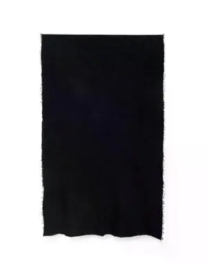 Faliero Sarti Checked Fringed Scarf - Blue