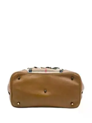 Burberry 2000-2017 House Check Canvas Brecon Satchel