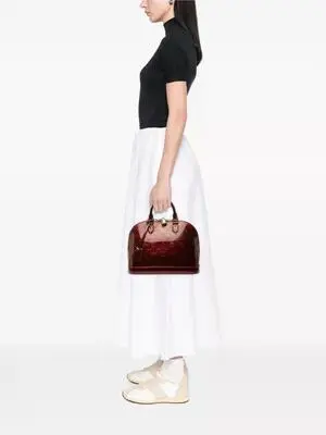 LOUIS VUITTON 2010 Monogram Vernis Alma Pm Handbag
