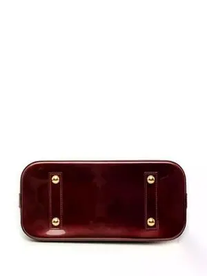 LOUIS VUITTON 2010 Monogram Vernis Alma Pm Handbag