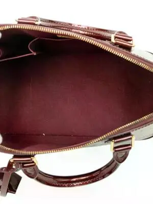 LOUIS VUITTON 2010 Monogram Vernis Alma Pm Handbag