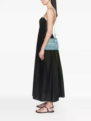 Balenciaga Canvas Navy Cabas Xs Satchel - Blue