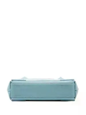 Balenciaga Canvas Navy Cabas Xs Satchel - Blue