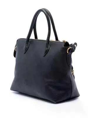 Prada Vitello Daino Zip Top Satchel