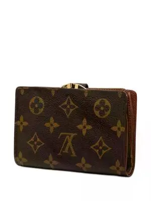 LOUIS VUITTON 2001 Monogram French Purse Small Wallets