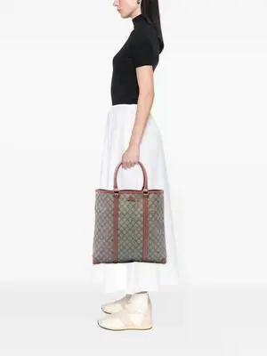 Gucci 2016-2026 Gg Supreme Star Joy Vertical Tote Bag - Neutrals