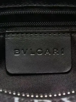 BVLGARI Logomania Denim B. Zero1 Cylinder Crossbody Bag