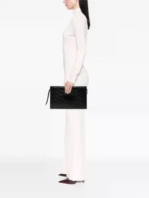 Gucci Gg Marmont Heart Matelasse Calfskin Clutch Bag
