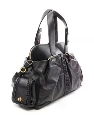 BVLGARI 2010-2020 Leather Leoni Satchel