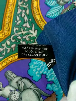 Hermès 2000-2020 Qalamdan Silk Scarf Scarves