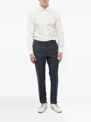 Corneliani Leader Flap-pocket Trousers - Grey