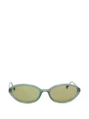 Mykita Oval-frame Sunglasses - Green