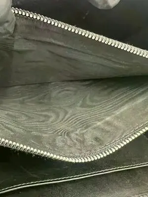 Gucci 1970-1980 Calfskin Crossbody Bag - Black
