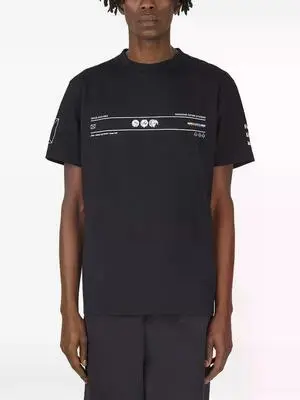 SPACE AVAILABLE X Alex Olson Systems Graphic-motif T-shirt - Black