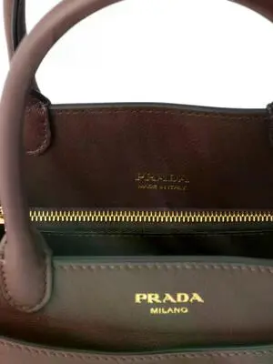 Prada Prelude Large Leather Handbag