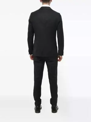 Corneliani Three-piece Jacquard Suit