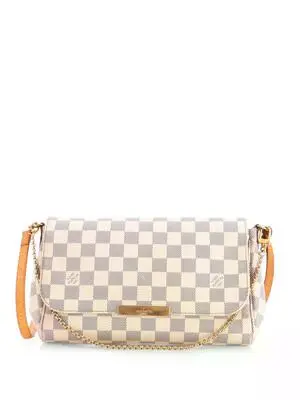LOUIS VUITTON Favorite Handbag Damier Mm Crossbody Bag - White