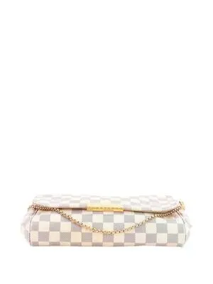 LOUIS VUITTON Favorite Handbag Damier Mm Crossbody Bag - White