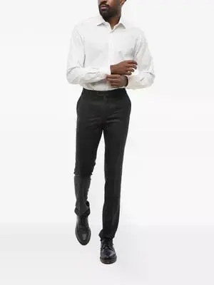 Corneliani District-check Wool Trousers