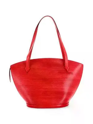 LOUIS VUITTON Saint Jacques Handbag Epi Leather Pm Shoulder Bag - Red