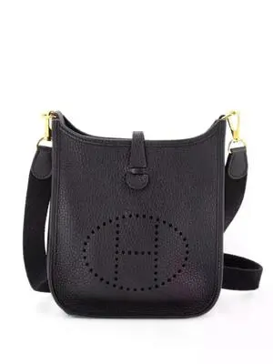 Hermès Evelyne Bag Gen Iii Clemence Tpm Crossbody Bag - Black