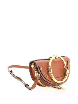 Chloé Nile Leather Mini Bag - Brown