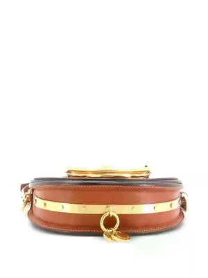 Chloé Nile Leather Mini Bag - Brown