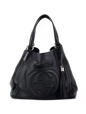 Gucci Gucci Soho Leather Medium Shoulder Bag Black